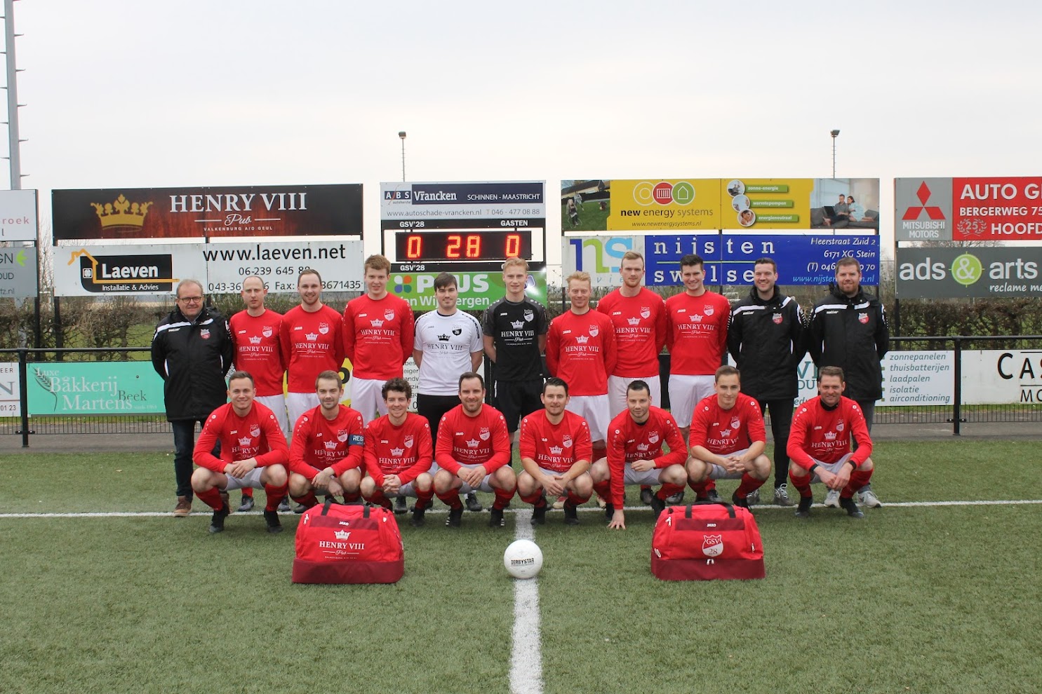 Hub Nijsten erelid GSV'28 | GSV'28